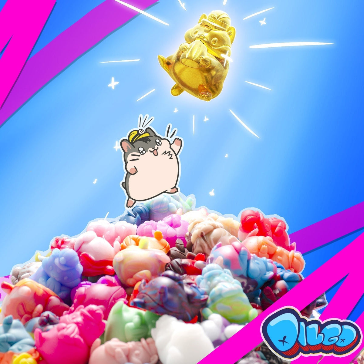 WIN A DISCOUNT: Golden Ham-ham Squishy Raffle | Dilgo
